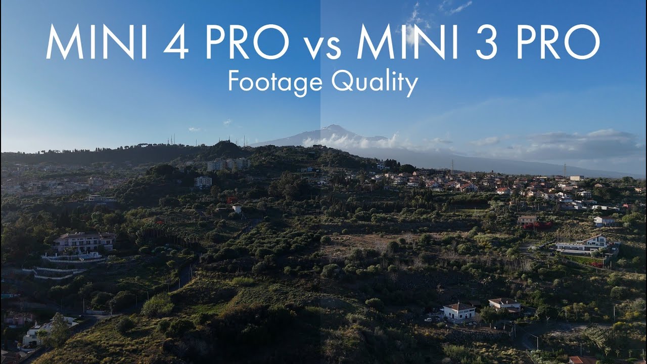 Dji Mini 4 Pro Vs Mini 3 Pro Video Quality and Features - YouTube