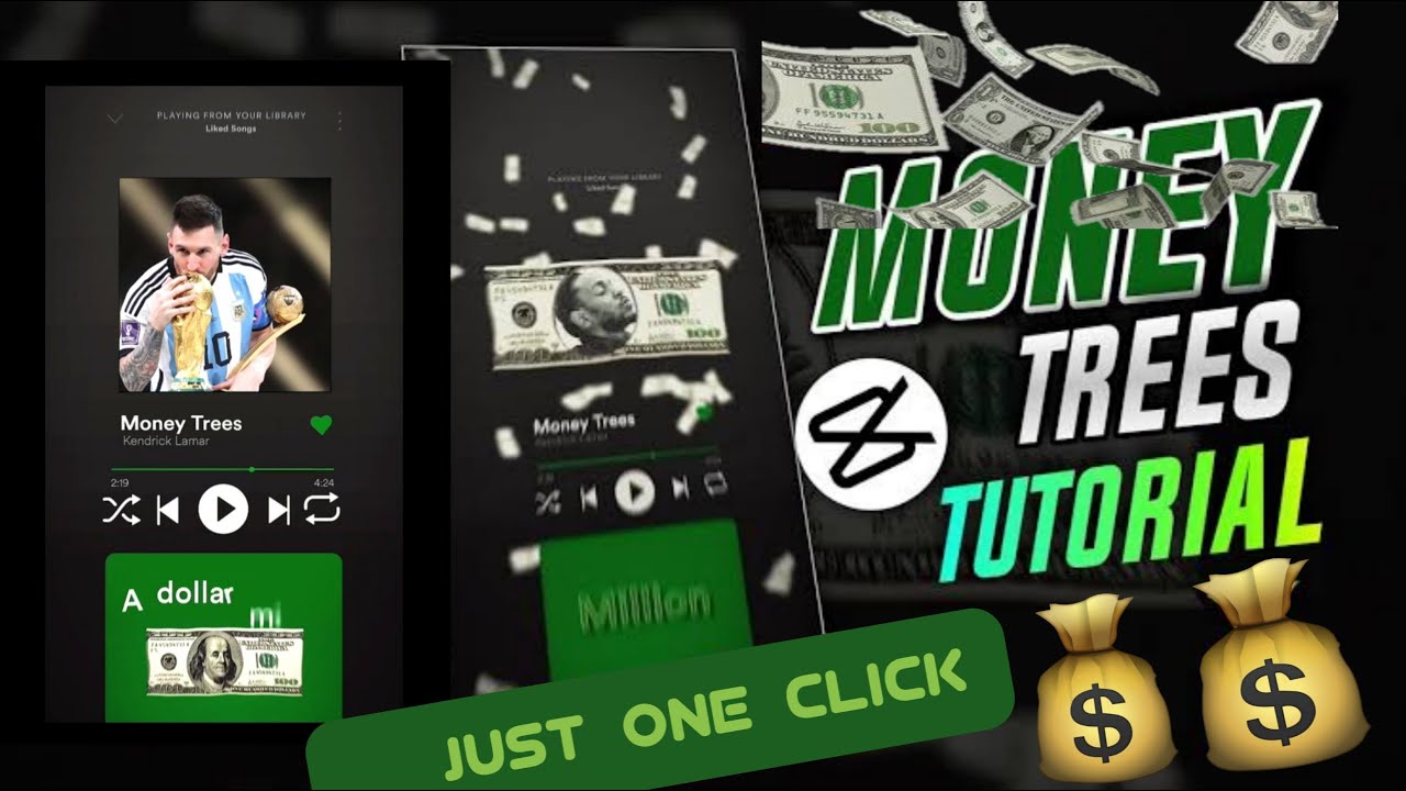 HOW TO MAKE MONEY TREES REELS|TIKTOK REELS TRANDING VIDEO EDITING ...