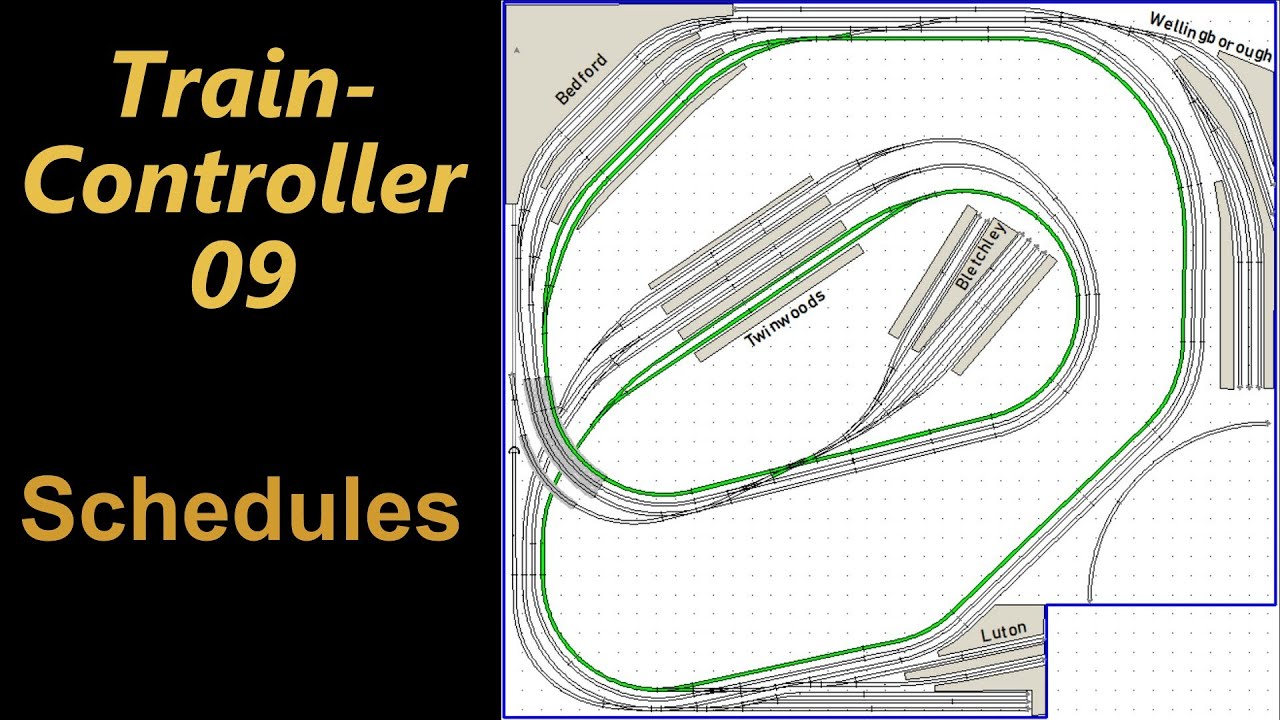 Traincontroller 10 Gold 09 Schedules - YouTube