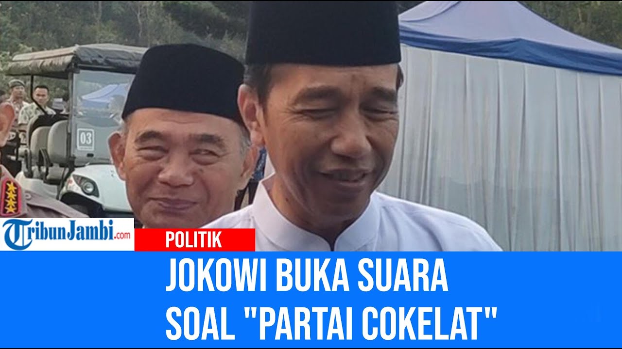 Jokowi Buka Suara soal "Partai Cokelat" - YouTube