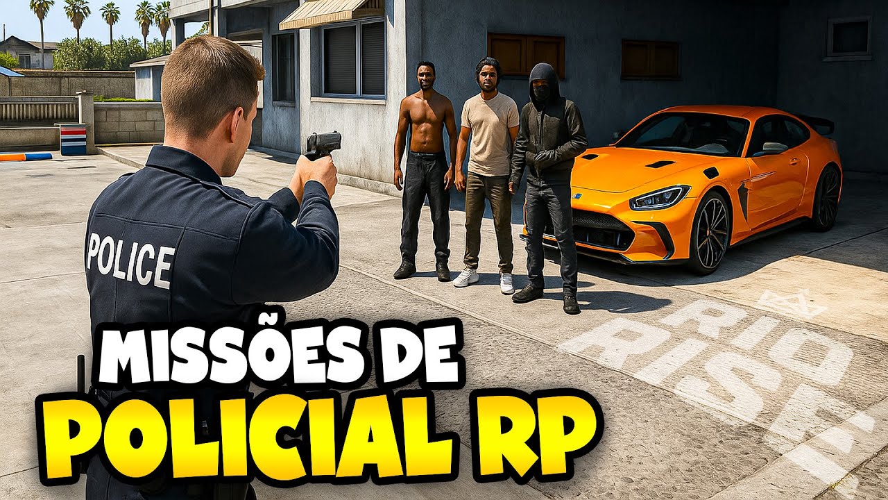 COMO É SER POLICIAL NO RIORISE? TESTEI AS MISSÕES! - YouTube