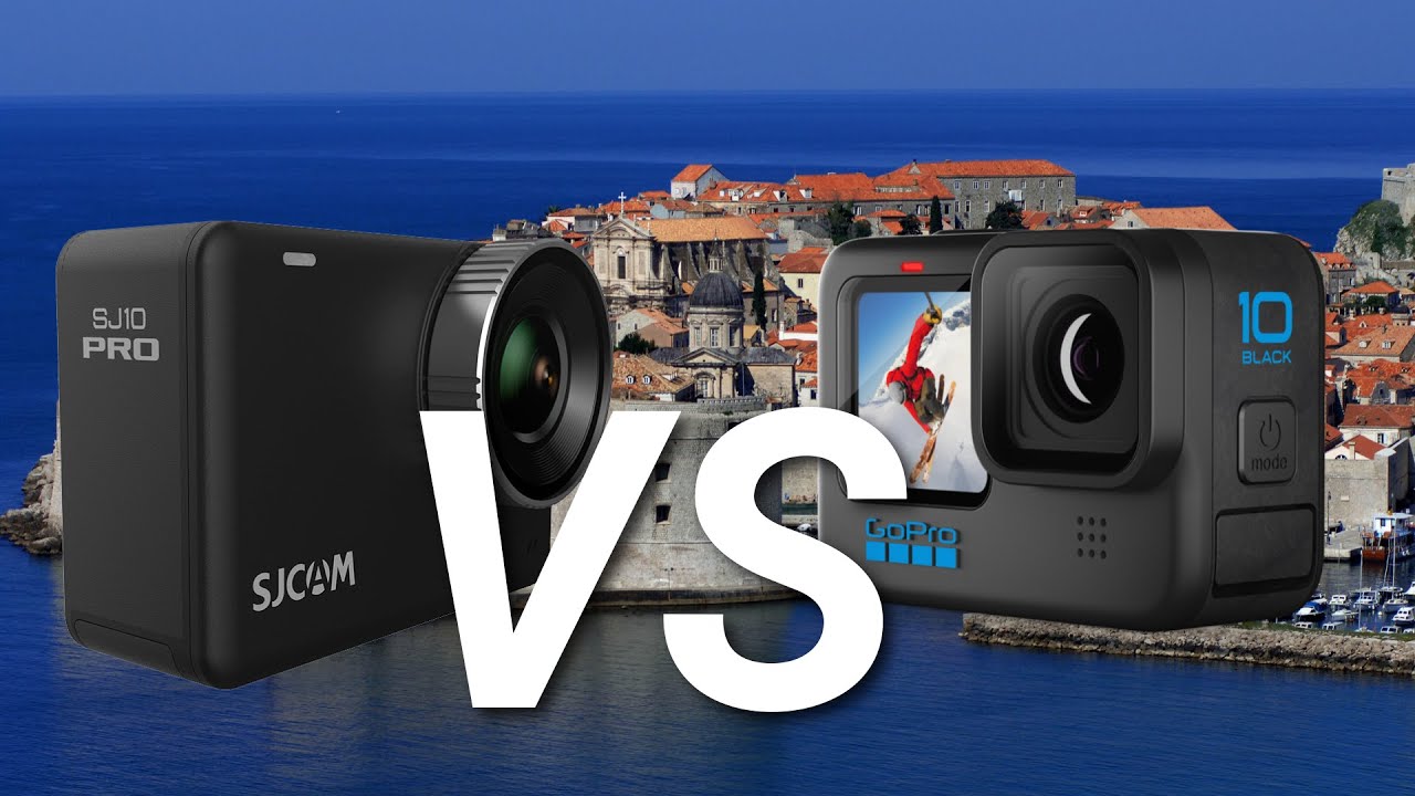 GOPRO HERO 10 VS SJCAM SJ10 PRO AS MAIS TOPS DAS MARCAS. CUSTO ...