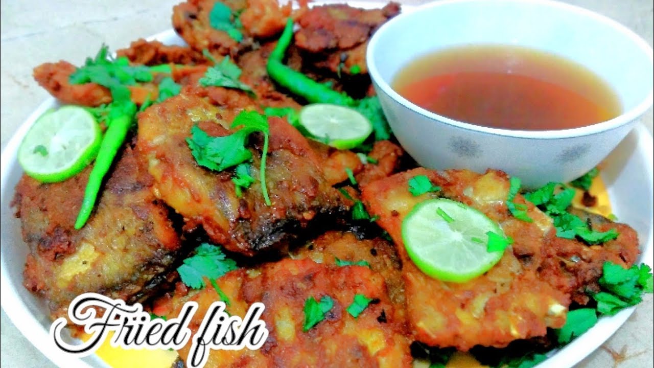 Fried fish Recipe|Lahori fish pakora in a unique style|Authentic fried ...