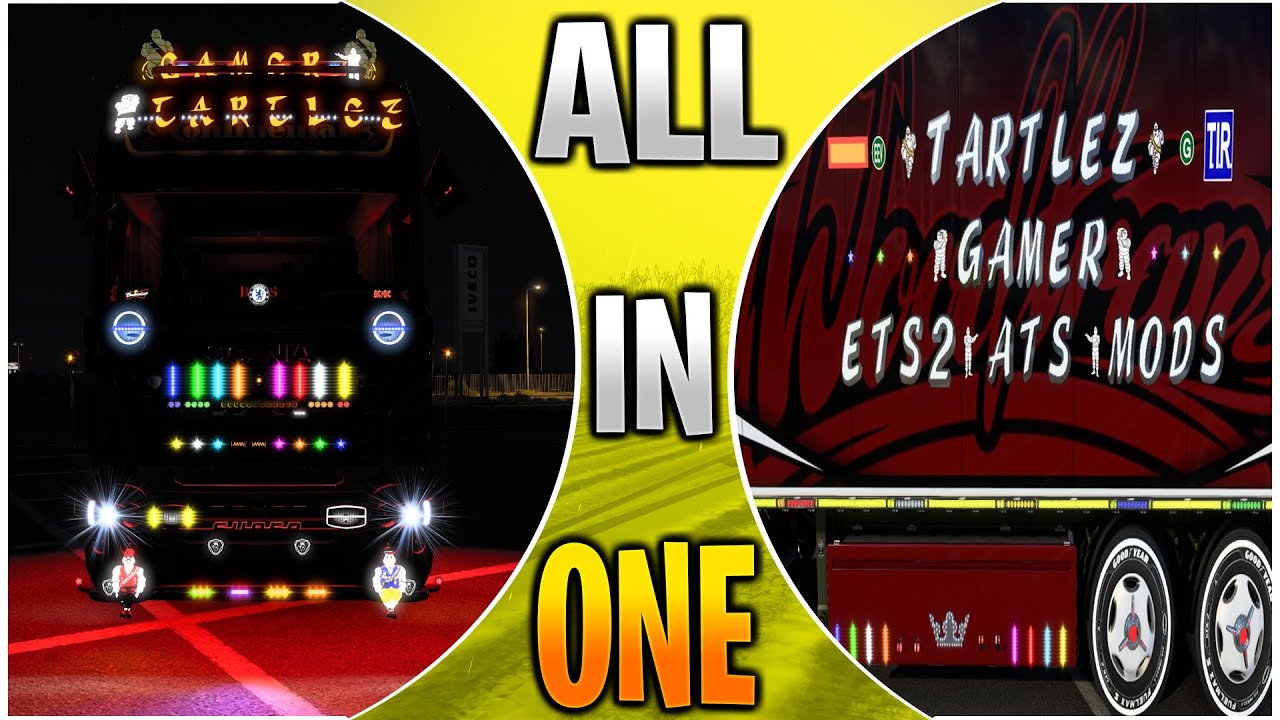 Top Best All-In-One Tuning Mod for ETS 2 1.48-1.44 - YouTube