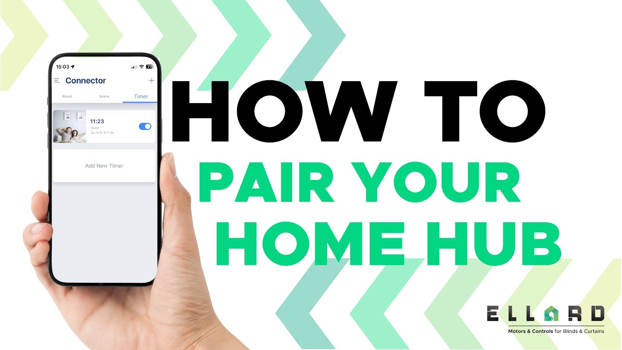 Ellard Blinds: How to pair your Home Hub to the Shade Connector app ...