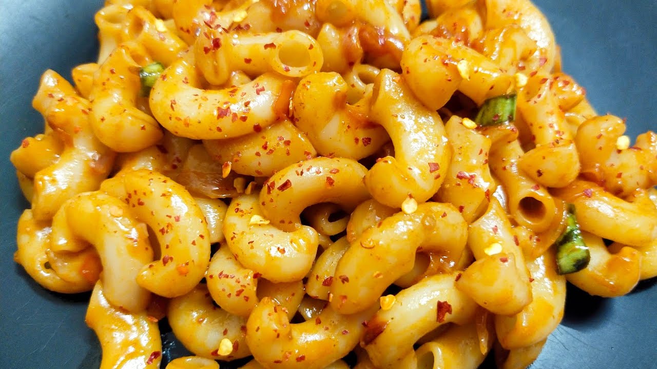 Creamy masala macaroni recipe | Street style macaroni recipe | Tasty ...