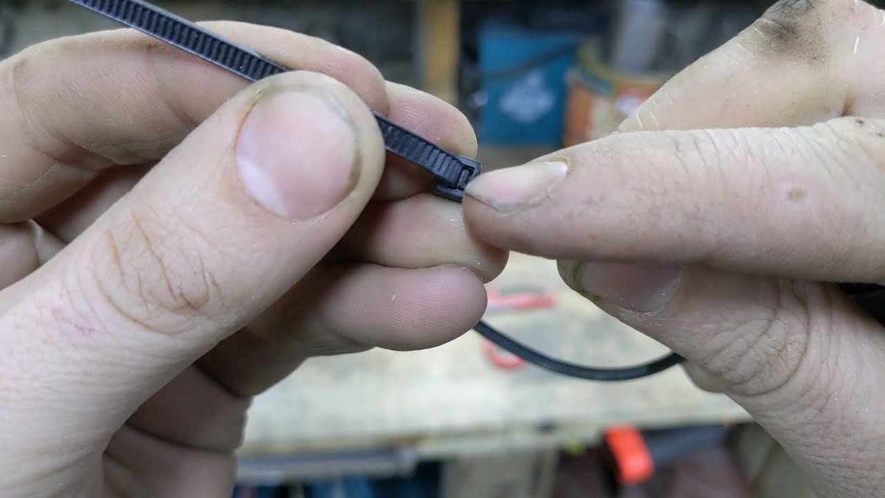 A simple trick to re-use cable ties (zip ties) – every cycle tourer ...