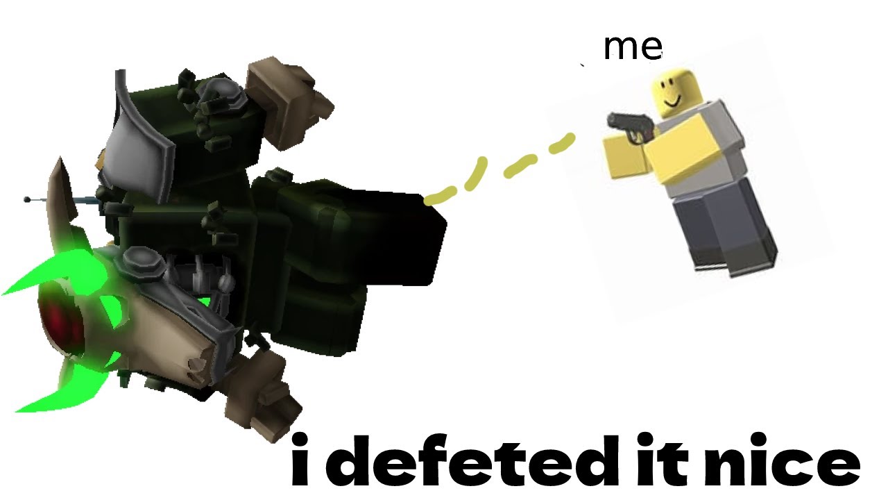 I beat the nuclear monster in tower defense simulator! - YouTube
