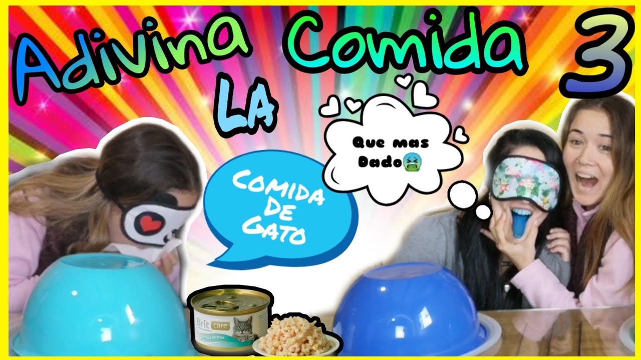 ADIVINA la COMIDA /RETO DE SABORES 🤢 🤮 PARTE 3 - YouTube
