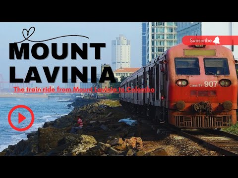 The train ride from Mount Lavinia to Colombo 🚆 - YouTube