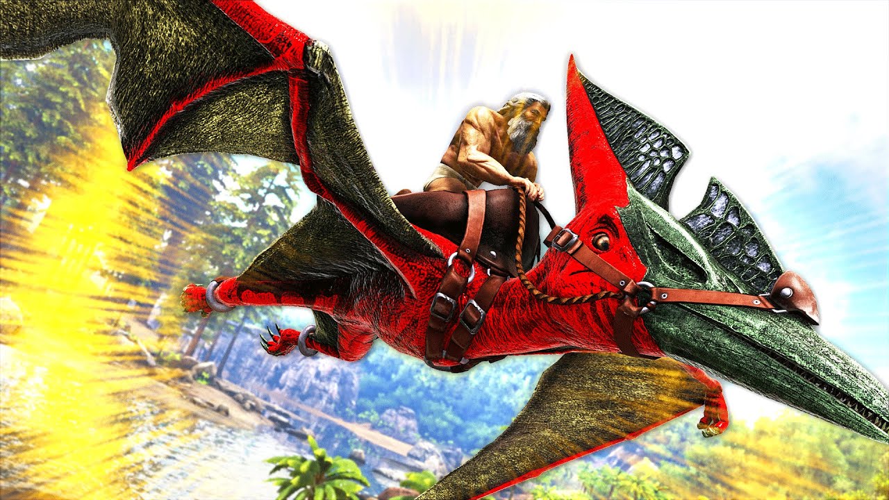 I Went Mad Taming this Dino that sends Other Dinosaurs Mad! | ARK MEGA ...