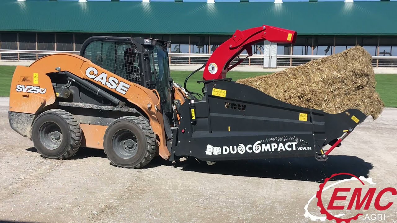 EMC Agri Ltd • VDW DUO Bale Processor - YouTube