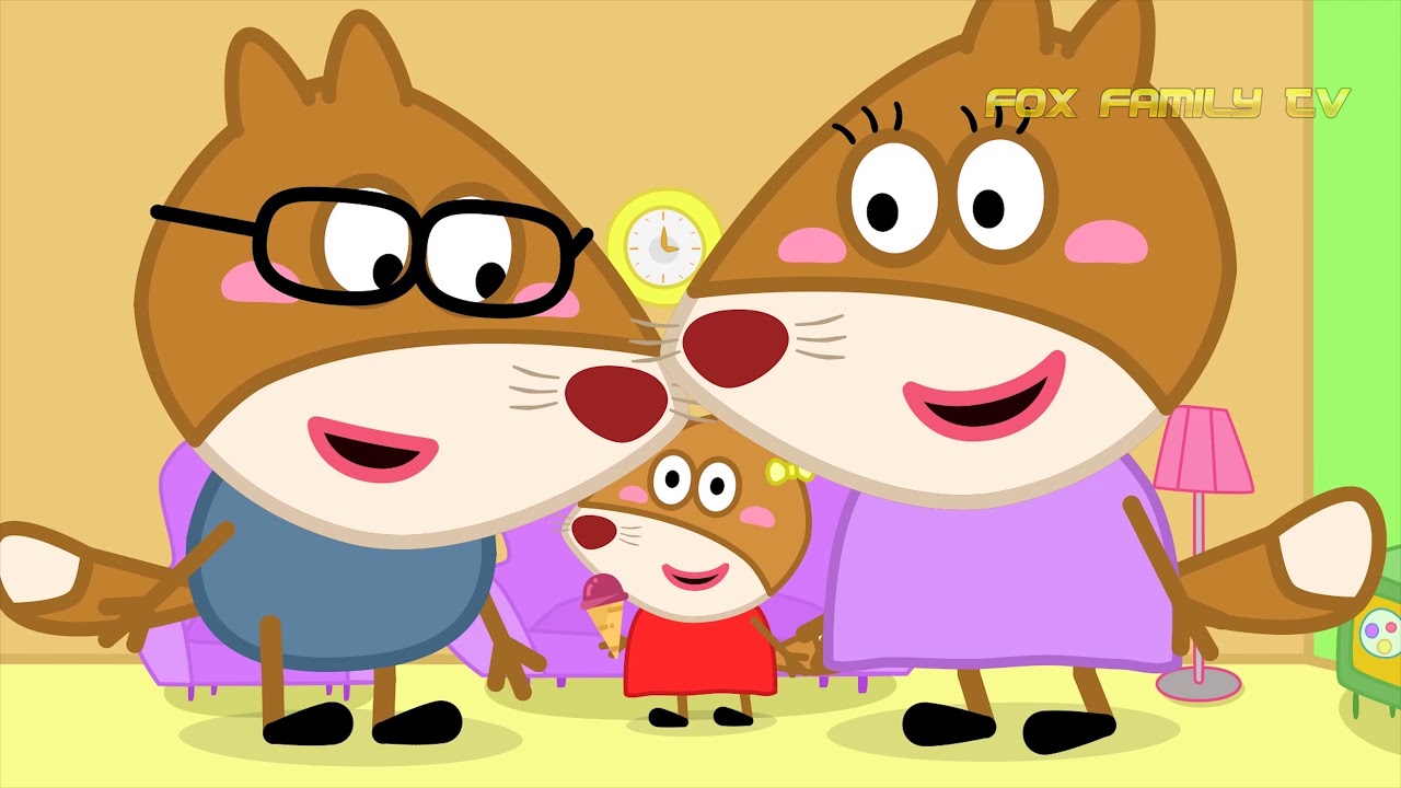 Fox Family and Friends New Cartoons For Kids || Fox Family babies and ...