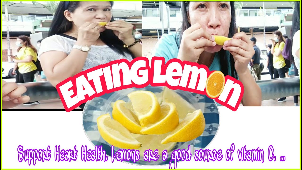 Eating Lemon Challenge! - YouTube