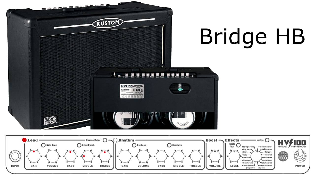 Kustom HV100 Review (Emulated output) - YouTube