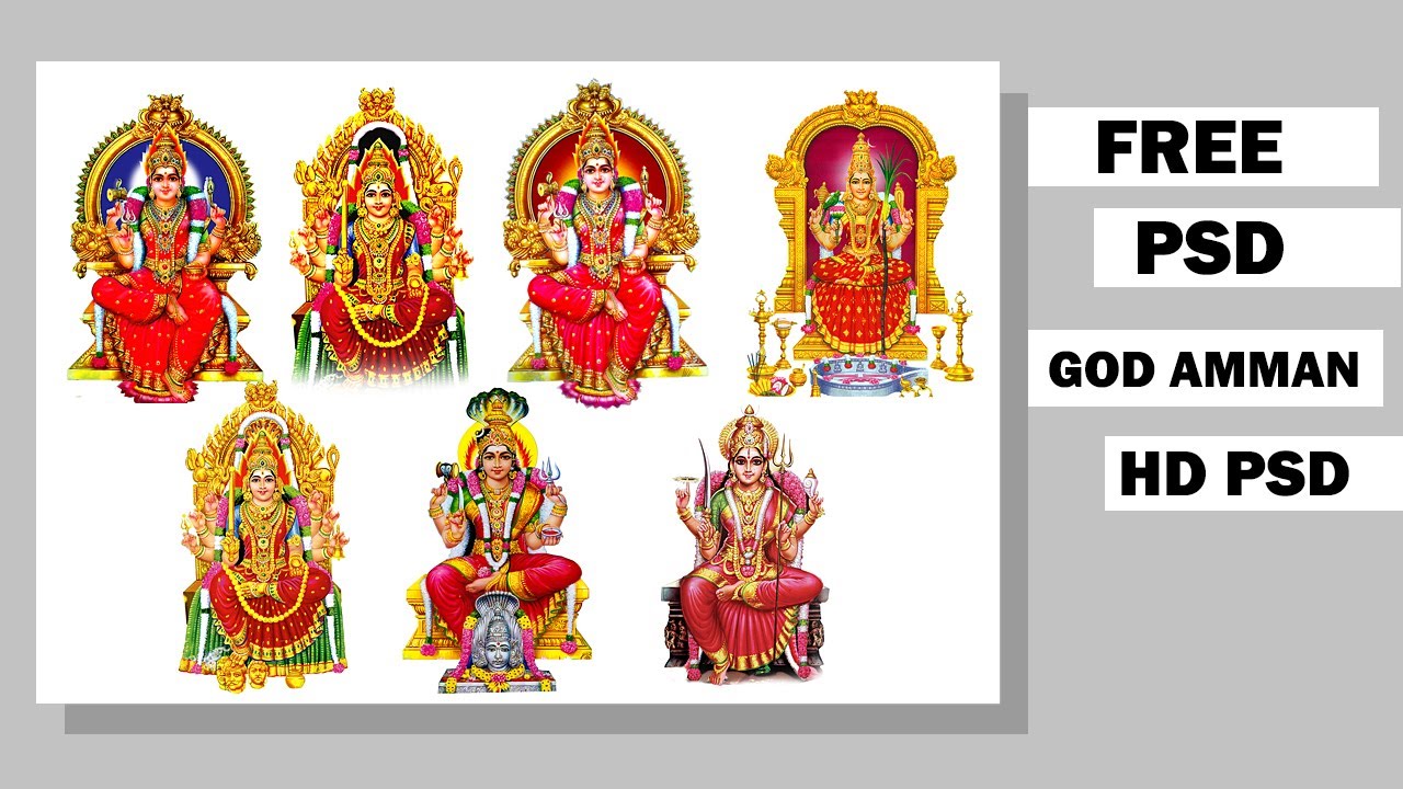 God Amman Psd File | FREE DOWNLOAD | TAMIL | KVN DIGITALS - YouTube