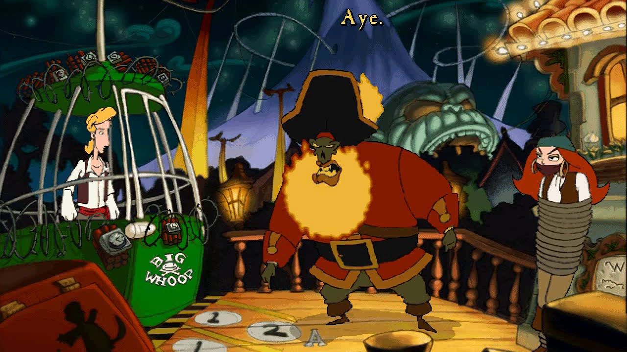 The Curse of Monkey Island - 21 LeChuck explains it all - YouTube