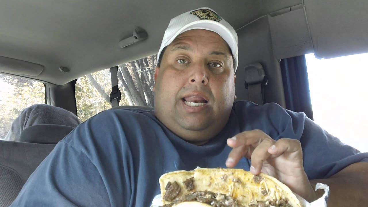 Taco Bell's Triple Steak Stack REVIEWED!! - YouTube