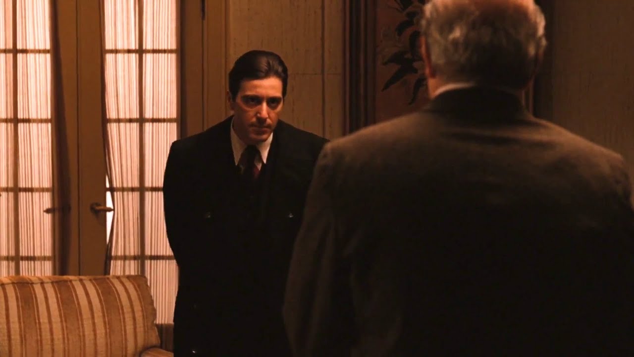 The Godfather 2 - Michael Goes To See Frank Pentangeli - YouTube