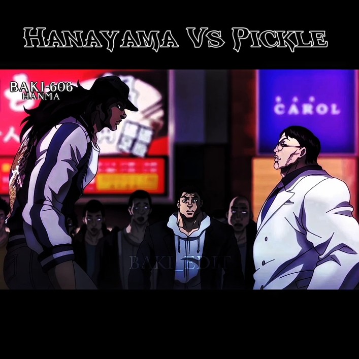 Hanayama Vs Pickle fight edit #animeshorts #bakiedit #hanayama #pickle ...