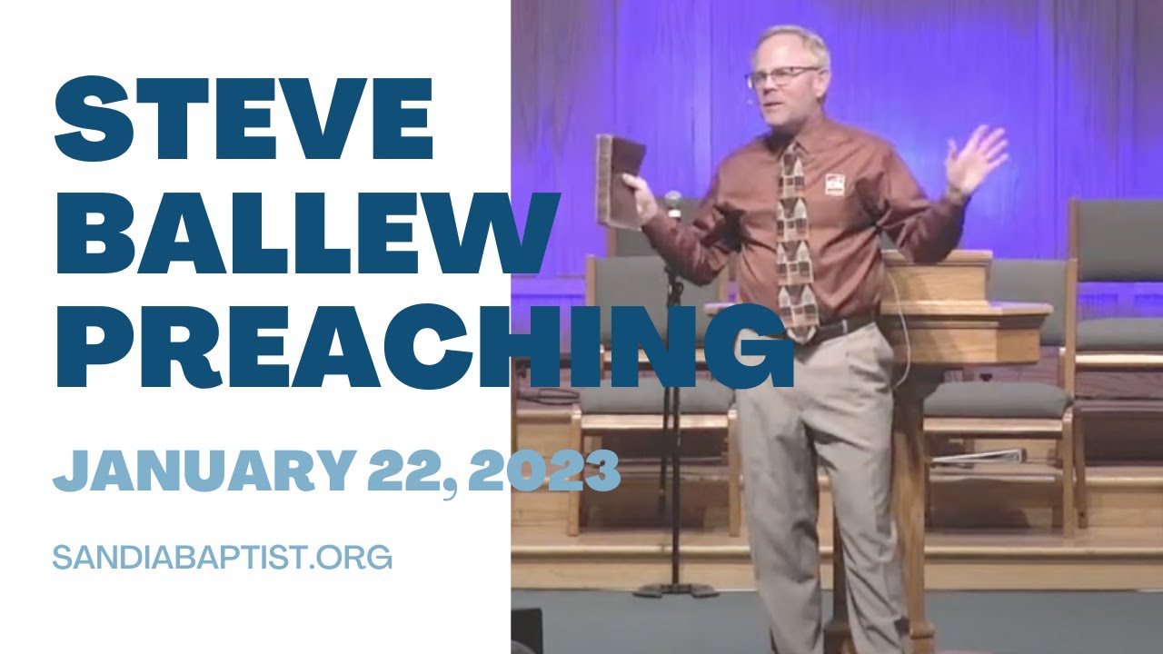 Steve Ballew - January 22, 2023 - YouTube
