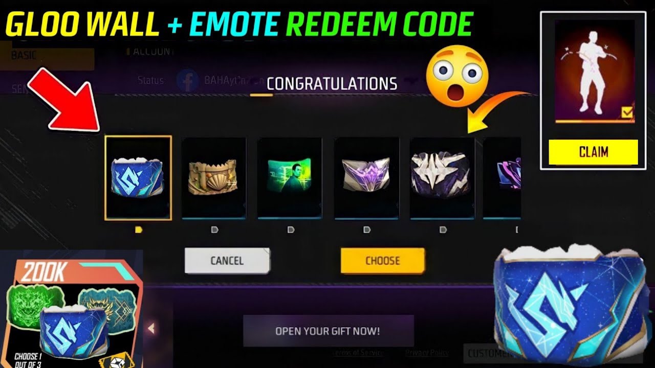 CLAIM EVO GUN + EMOTE FREE REWARDS🔥-para SAMSUNG,A3,A5,A6,A7,J2,J5,J7 ...