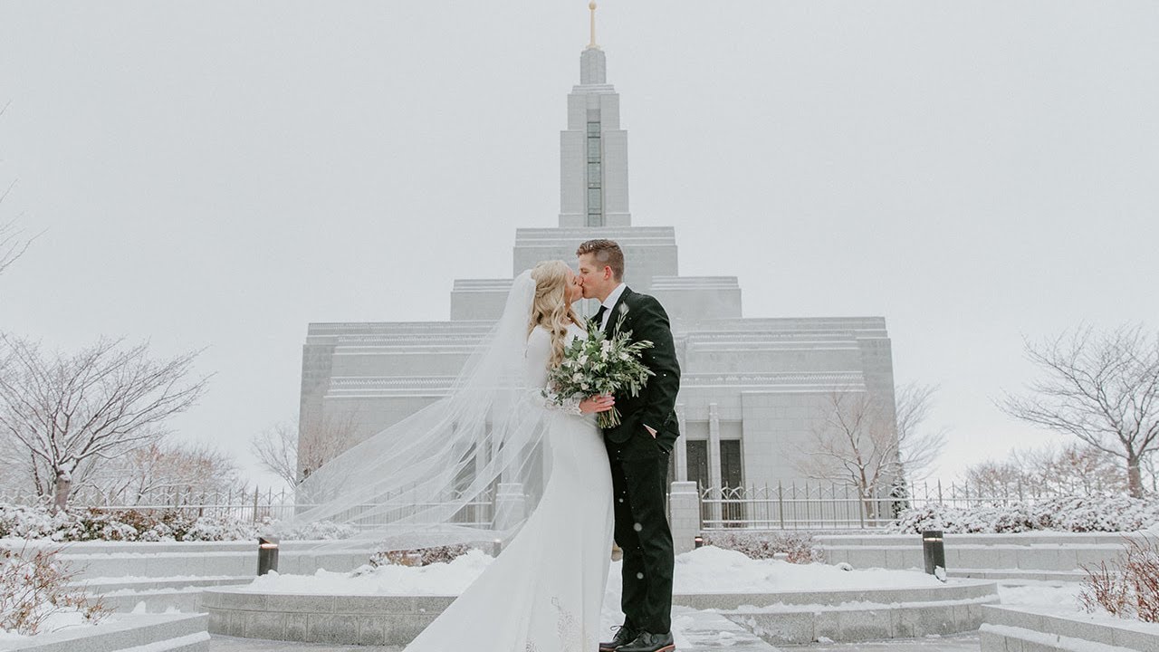 Alex & Landon l Draper Temple Wedding - YouTube