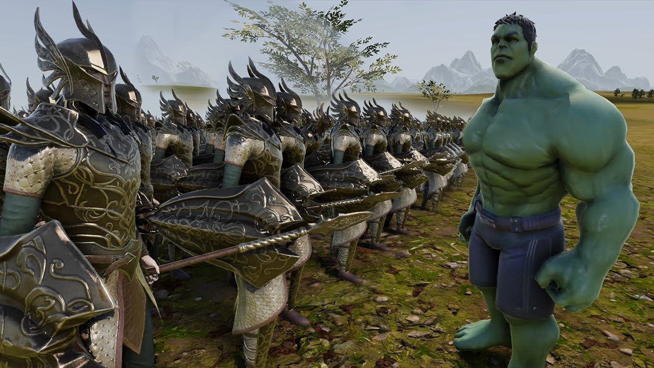 Incredible Hulk vs Elf Army | Ultimate Epic Battle Simulator 2 | UEBS 2 ...