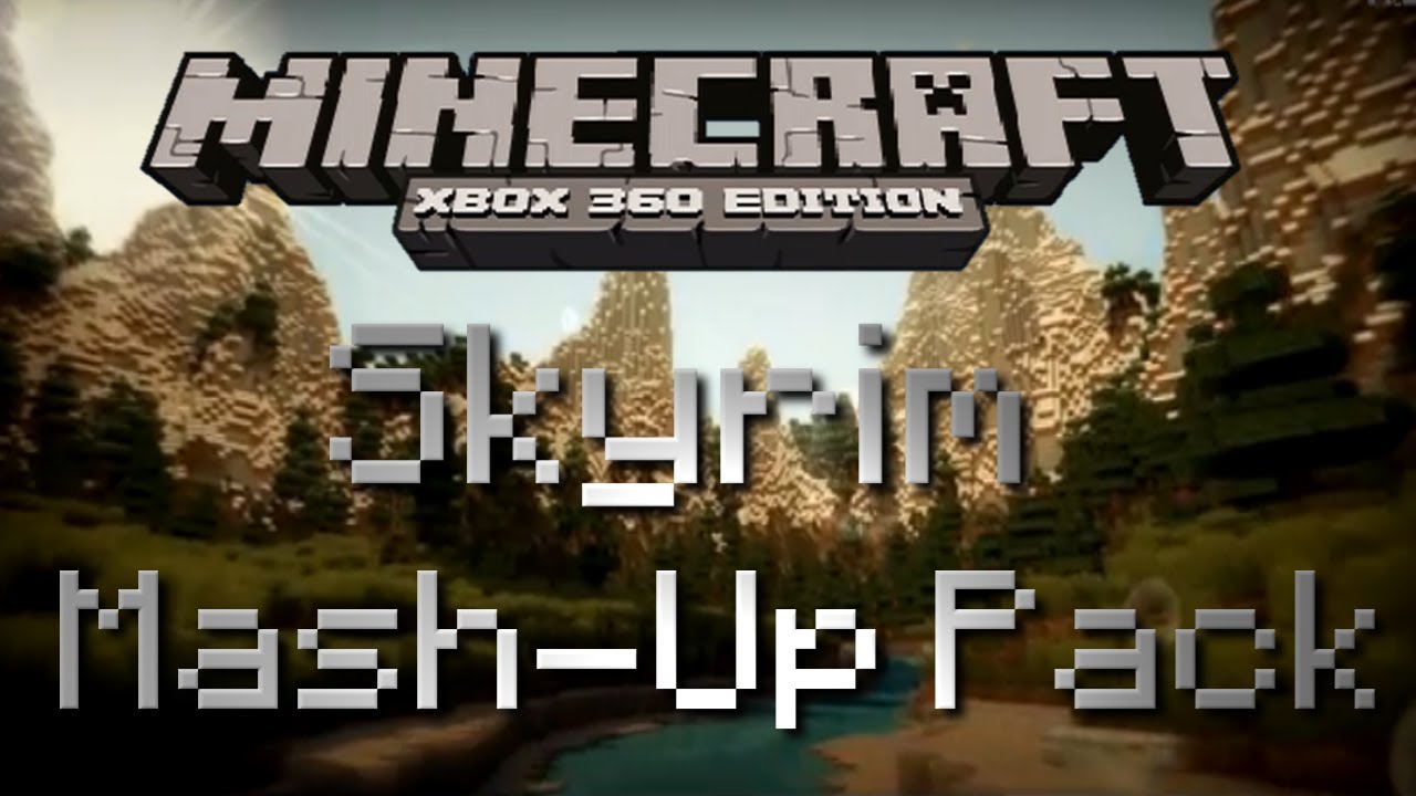 Minecraft Xbox 360 Skyrim Mash-Up Pack Ideas - Eldaria Islands - YouTube