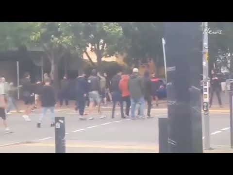 AUSTRALIAN FOOTBALL HOOLIGANS GO AT IT! #SOCCER #HOOLIGANS # ...