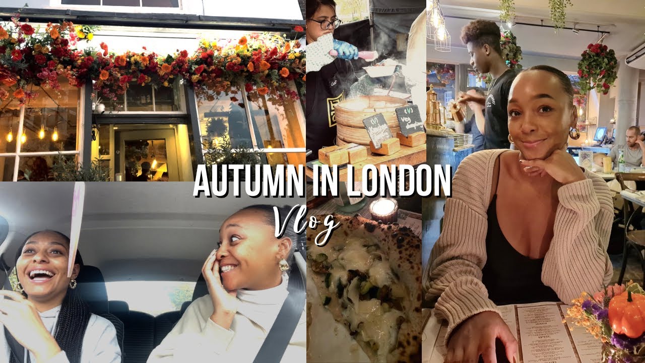 Weekly London vlog - Autumn in the city | aesthetic Italian restaurant ...