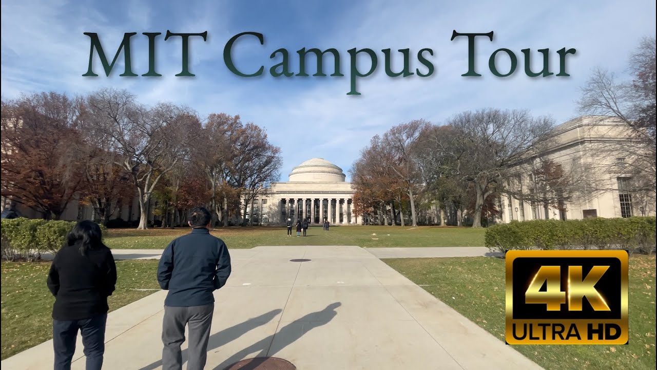 [4K MIT CAMPUS] Massachusetts Institute of Technology Walking Tour ...