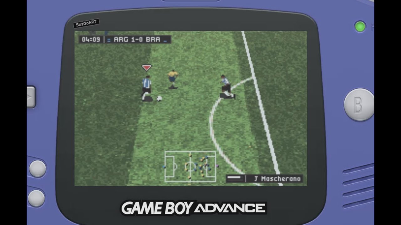 FIFA Soccer 2007 Game Boy Advance(GBA) - YouTube