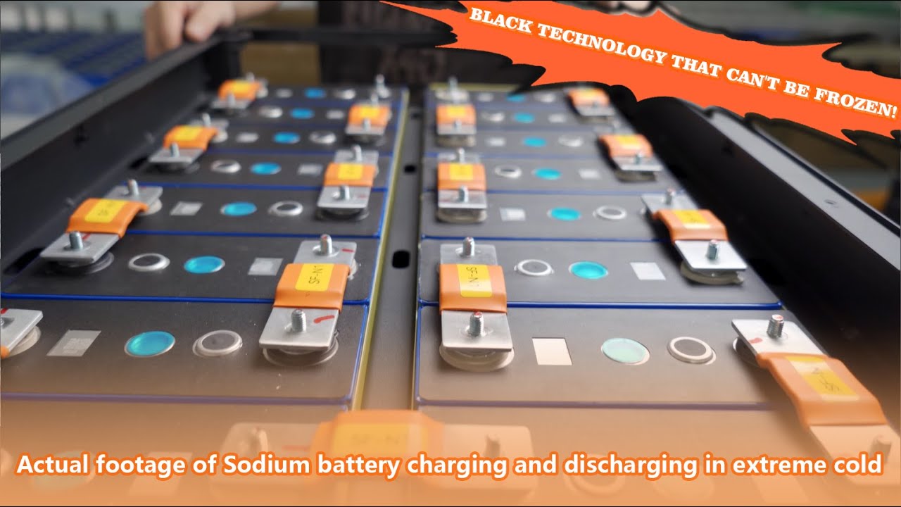 Black technology that can't be frozen|Actual footage of Sodium battery ...