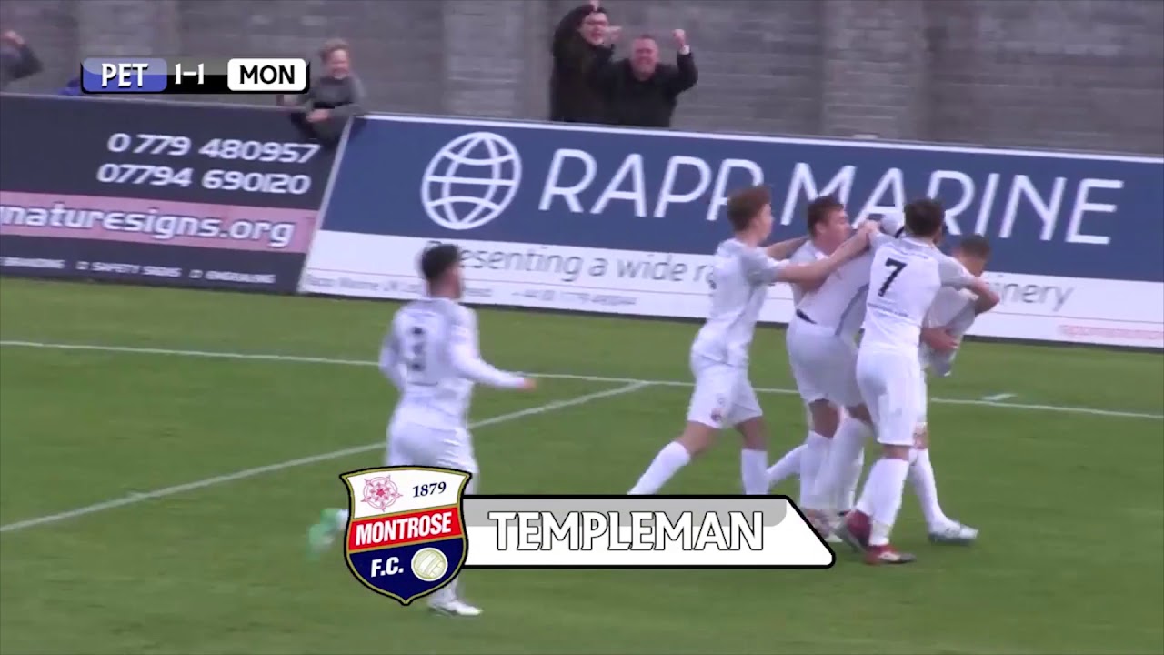 Chris Templeman The Goals - YouTube