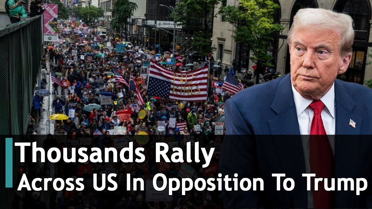 Thousands Rally Across US In Opposition To Trump | DRM News Global ...