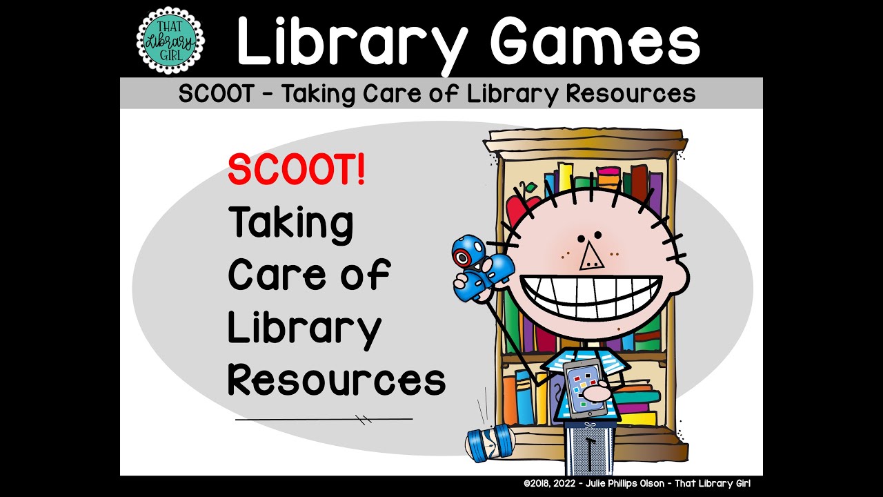 Preview - SCOOT Taking Care of Library Resources - That Library Girl ...