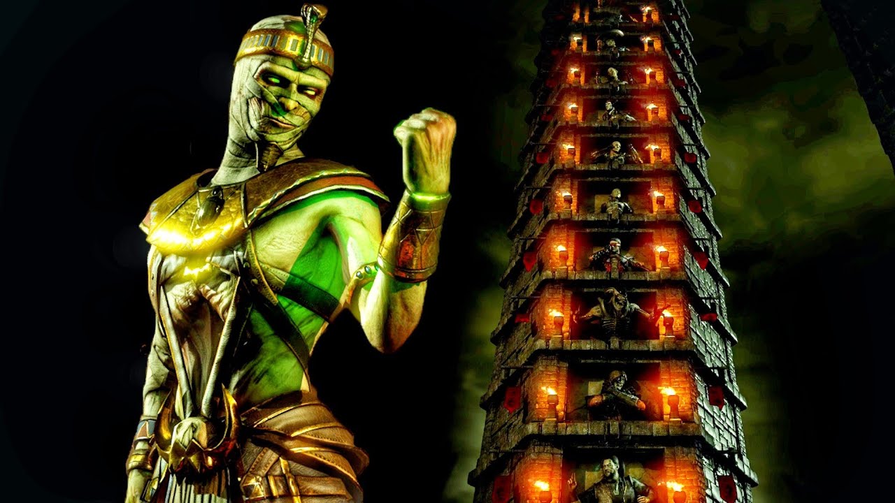 Pharaoh Ermac Endless Klassic Tower | Mortal Kombat X - No Commentary ...