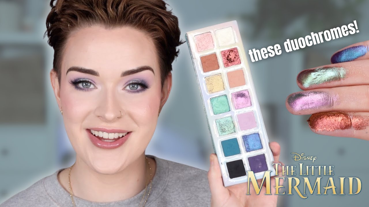 Sigma x Disney The Little Mermaid | Purple Eyeshadow Tutorial - YouTube