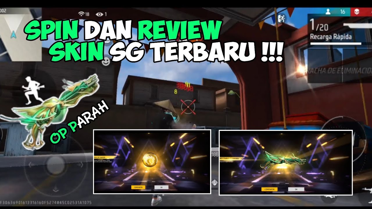 TRIK HOKI SPIN SG TERBARU, CARA MUDAH MENDAPATKAN SKIN M1887 MATA ELANG TERBARU - YouTube