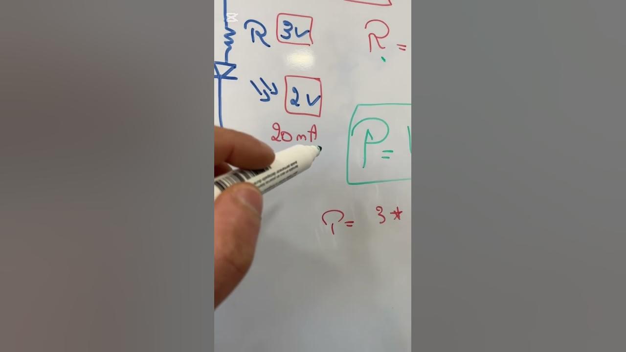 كيفية حساب قيمة المقاومة ! Electronics 101 part 2! #akramslab #arduino #iot #learn #tech #news ...