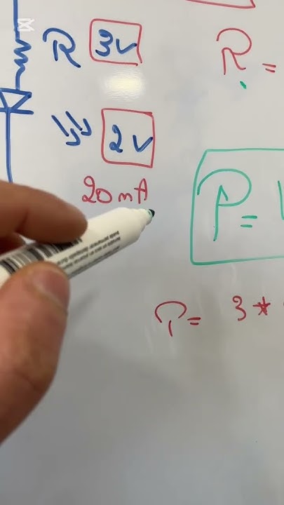 كيفية حساب قيمة المقاومة ! Electronics 101 part 2! #akramslab #arduino #iot #learn #tech #news ...