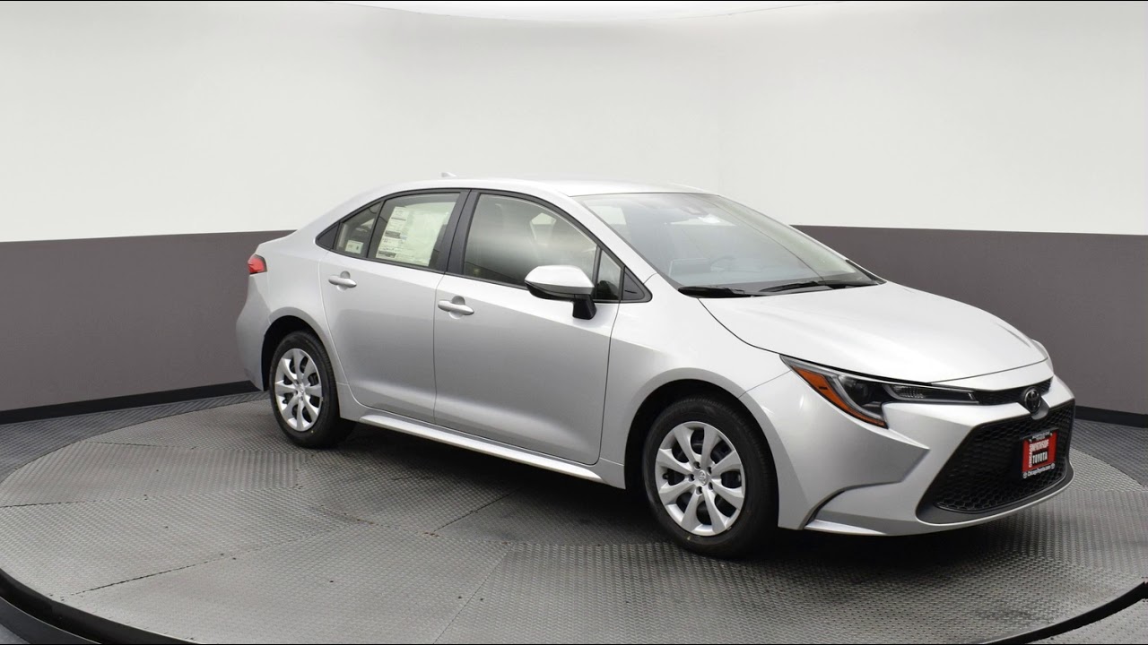2020 CLASSIC SILVER METALLIC Toyota Corolla 4dr Car #N20998 - YouTube