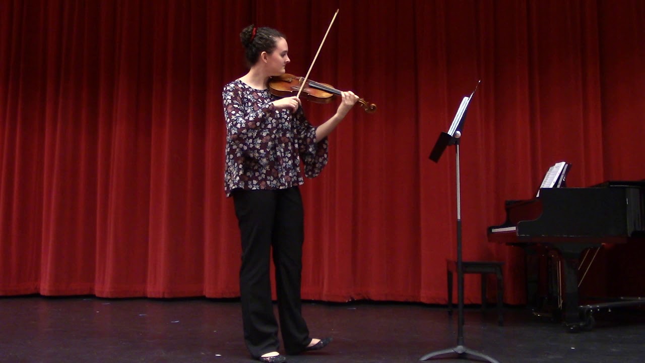 Natalie Bateman BYU Audition: Excerpt take 1 - YouTube