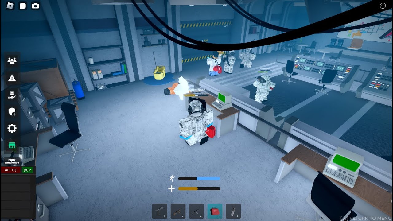 CI capture NS in SCP Site Roleplay - YouTube