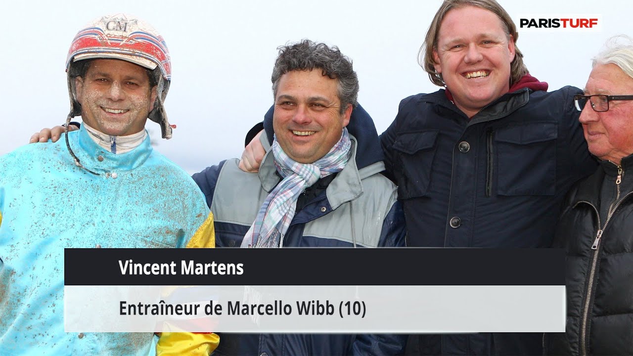 Vincent Martens, entraîneur de Marcello Wibb (17/05 à Paris-Vincennes ...