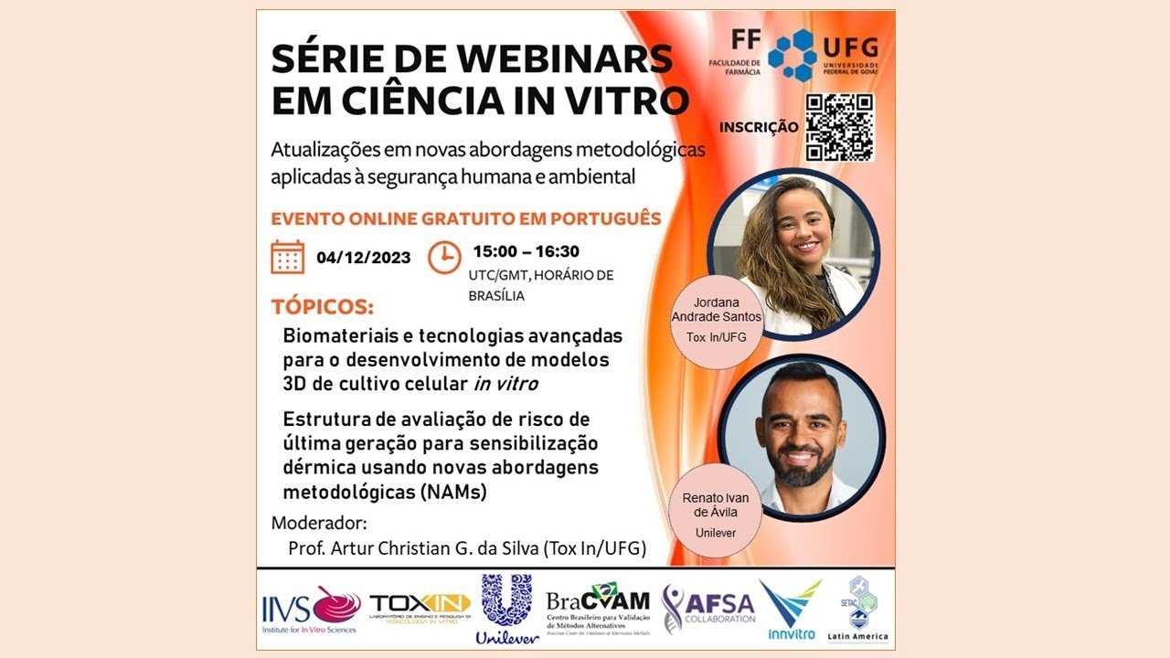 In Vitro Science Webinars: Event 7 (Portuguese) - YouTube