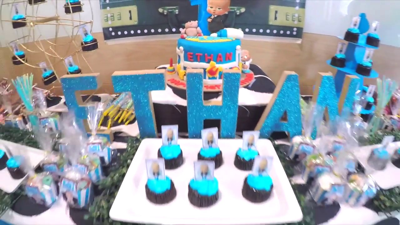 Boss Ethan Turns 1 - YouTube