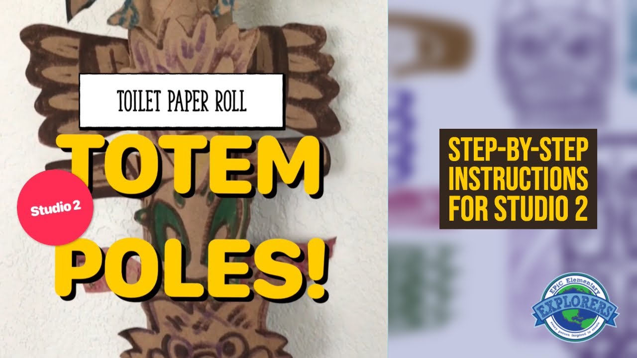 Toilet Paper Roll Totem Poles - YouTube