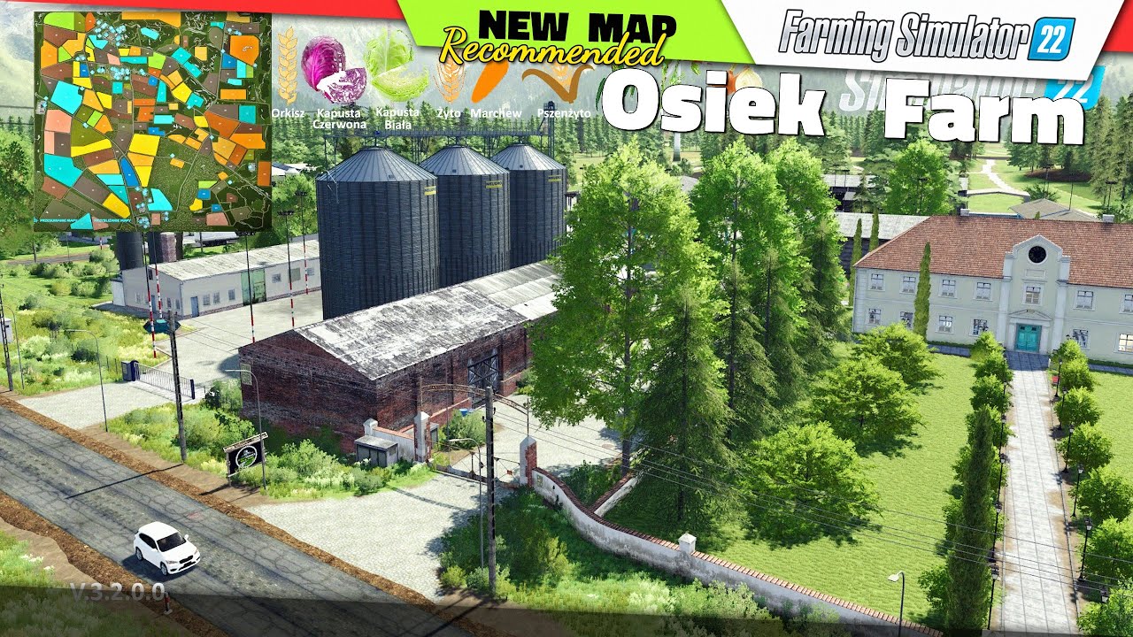 FS22 ★ MAP "Osiek Farm" v3.2.0 (by Yazu) - Farming Simulator 22 New Map ...